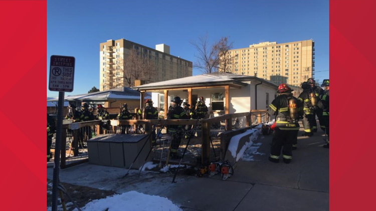 Fire at home in Denver neighborhood sends 1 to hospital | 9news.com
