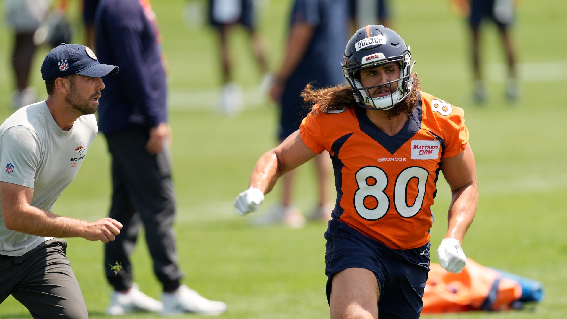 No. 8 key to Denver Broncos season: Greg Dulcich as Joker | 9news.com