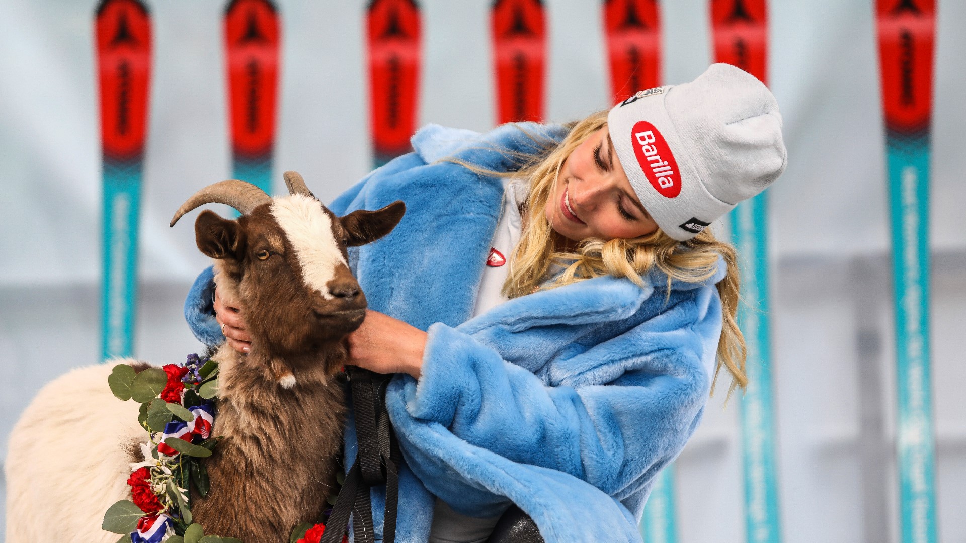 Mikaela Shiffrin welcomed home to Vail with celebration | 9news.com