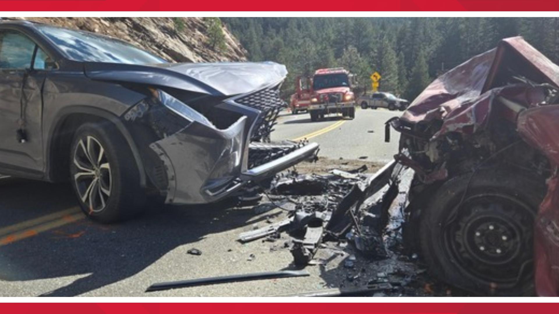 1 killed, 1 injured in head-on crash in Boulder Canyon | 9news.com