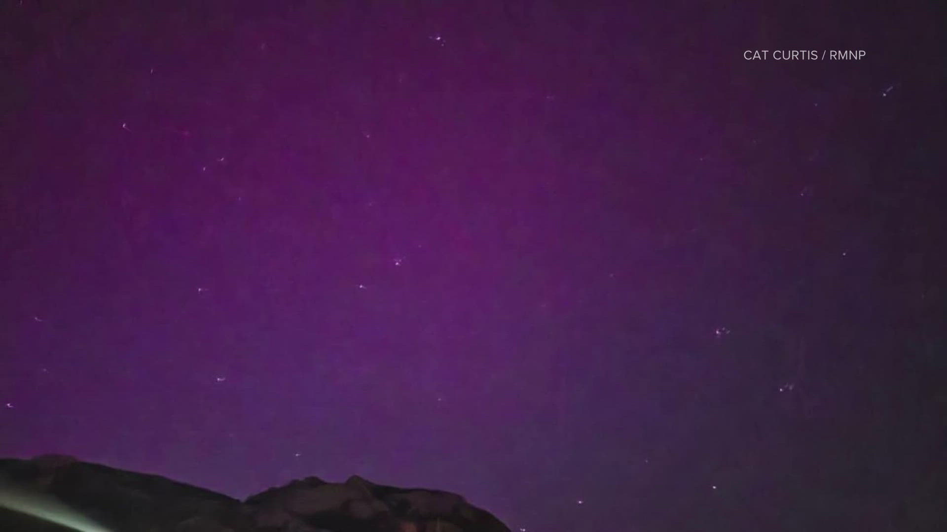 Coloradans catch rare glimpse of northern lights | 9news.com