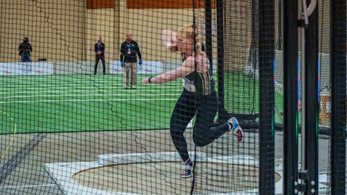 Brock Lesnar's daughter Mya breaks Colorado State shot put record ...