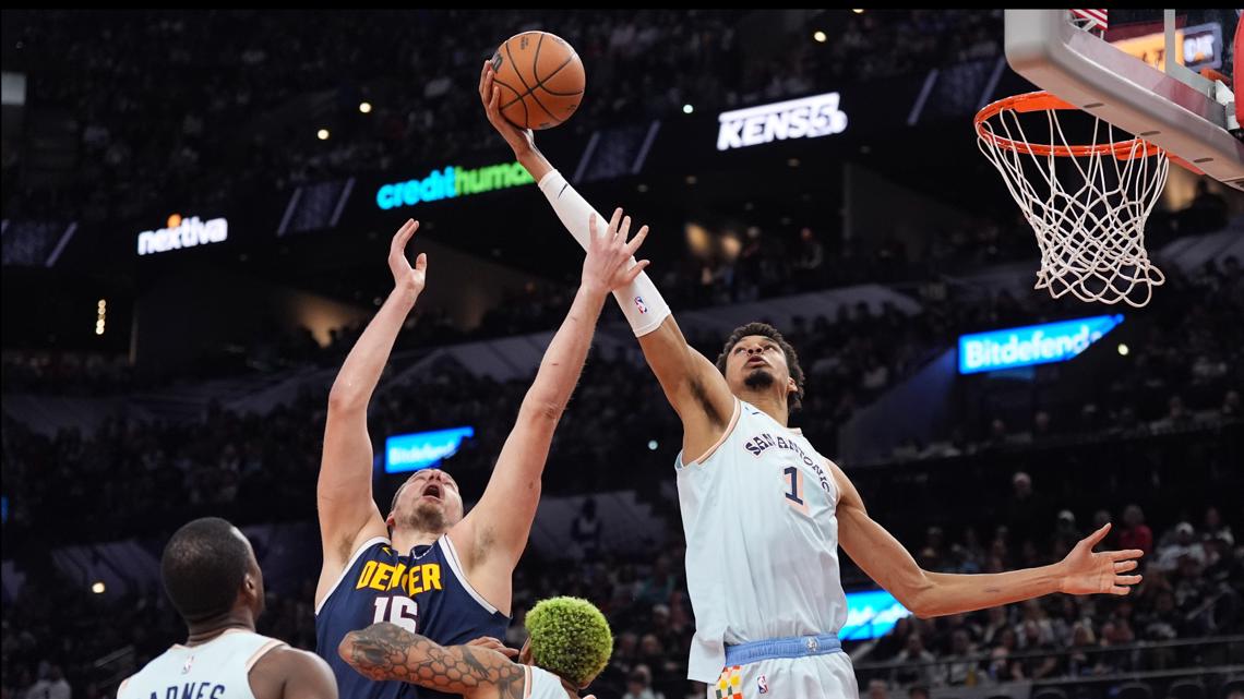 Nuggets beat Spurs in overtime 122-111 | 9news.com