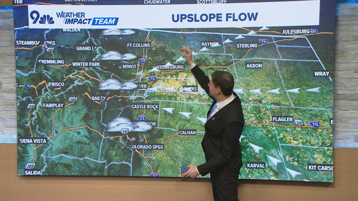 How Colorado's geography impacts snowfall on the Front Range | 9news.com
