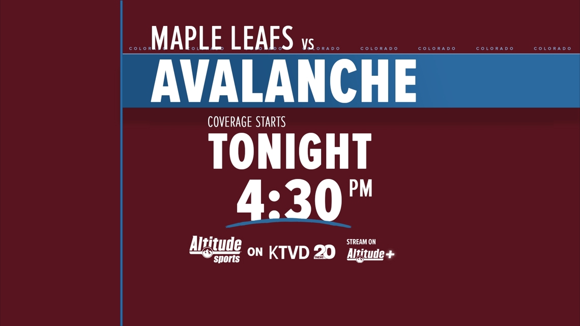 What channel are the Avalanche and Maple Leafs on today? How to watch NHL game | 9news.com