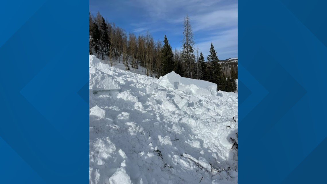 Snowmobiler buried in avalanche in Colorado | 9news.com