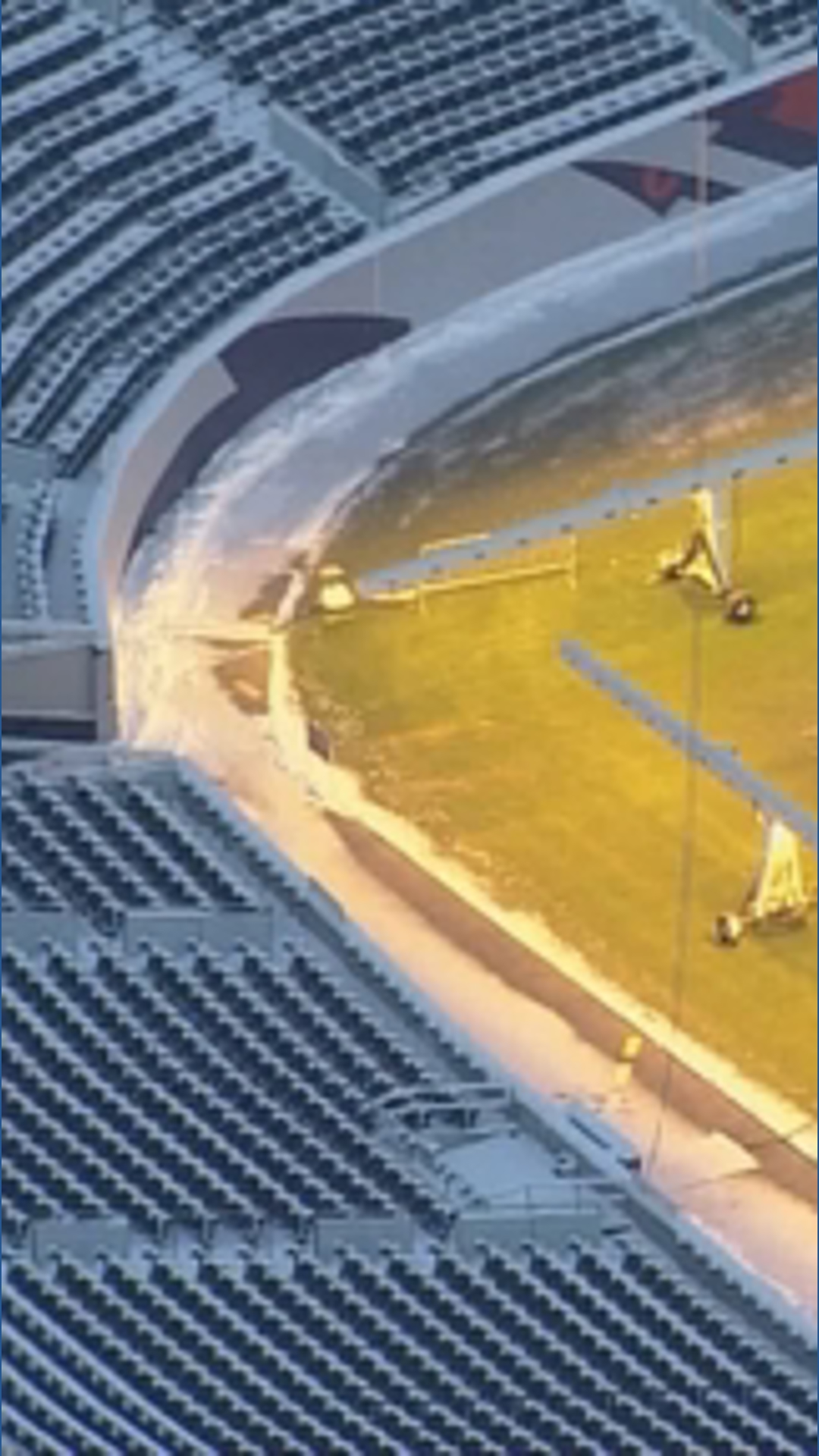Mystical glow in Denver is just the Broncos growing grass | 9news.com
