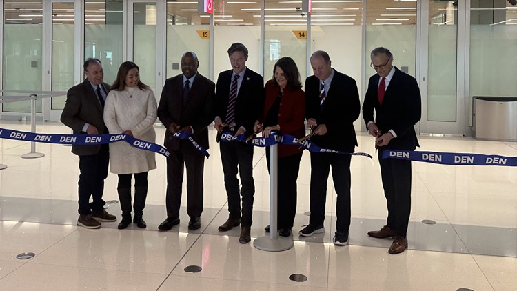 Brand-new West Security Checkpoint opens at Denver airport | 9news.com