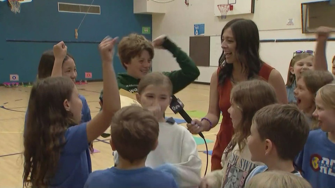 Denver elementary school teaching students how to take care of the ...