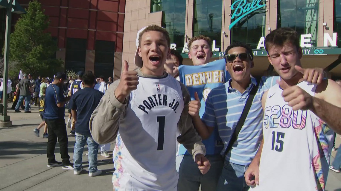 Colorado sports fans thrilled to watch Nuggets, Avs in Game 7s | 9news.com