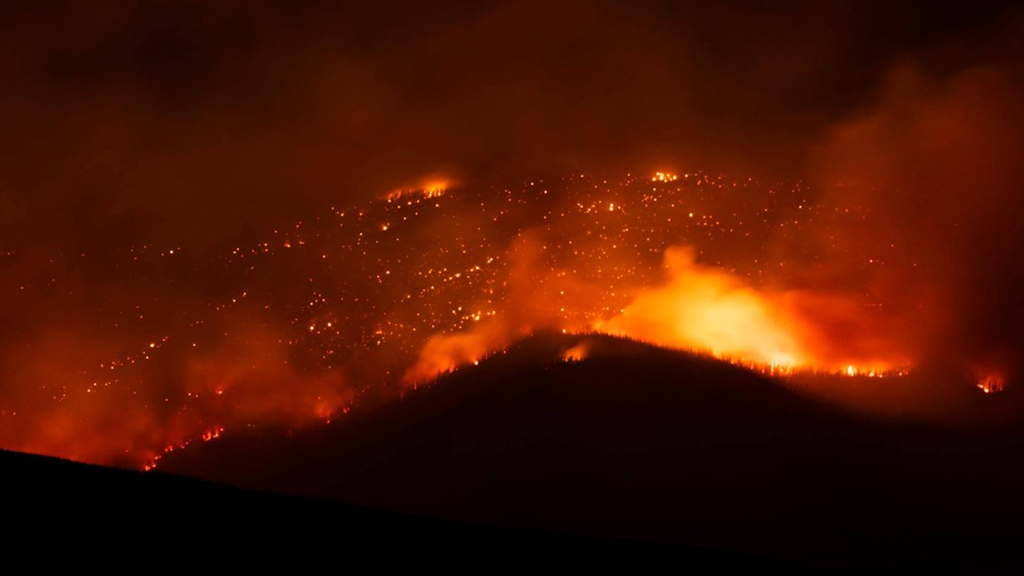 Warmer, drier nights make for more extreme wildfires | 9news.com