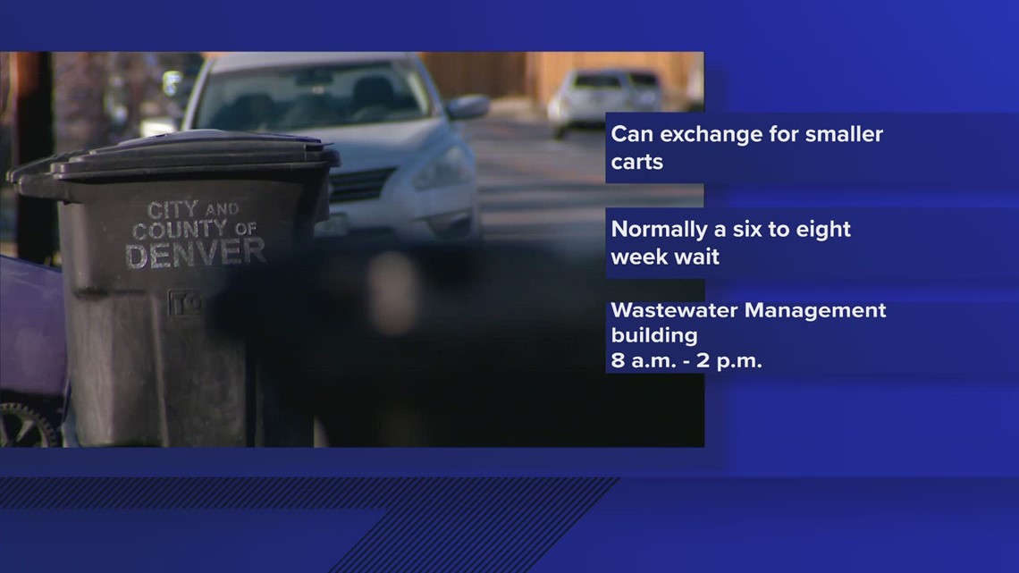 Denver to host trash cart exchange Saturday | 9news.com