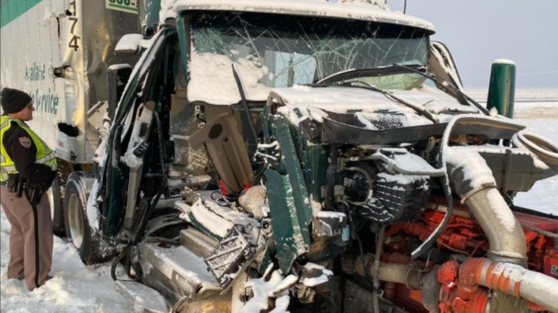 Semi driver killed in Huerfano County I-25 crash | 9news.com