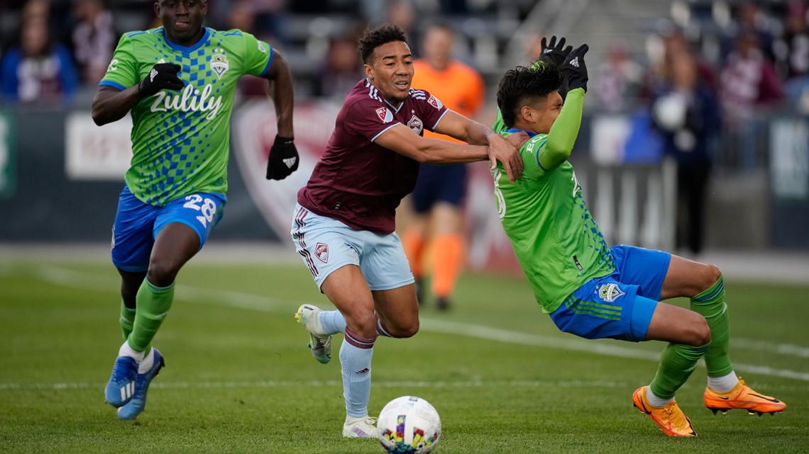 Jonathan Lewis helps Rapids beat Sounders to keep home streak | 9news.com