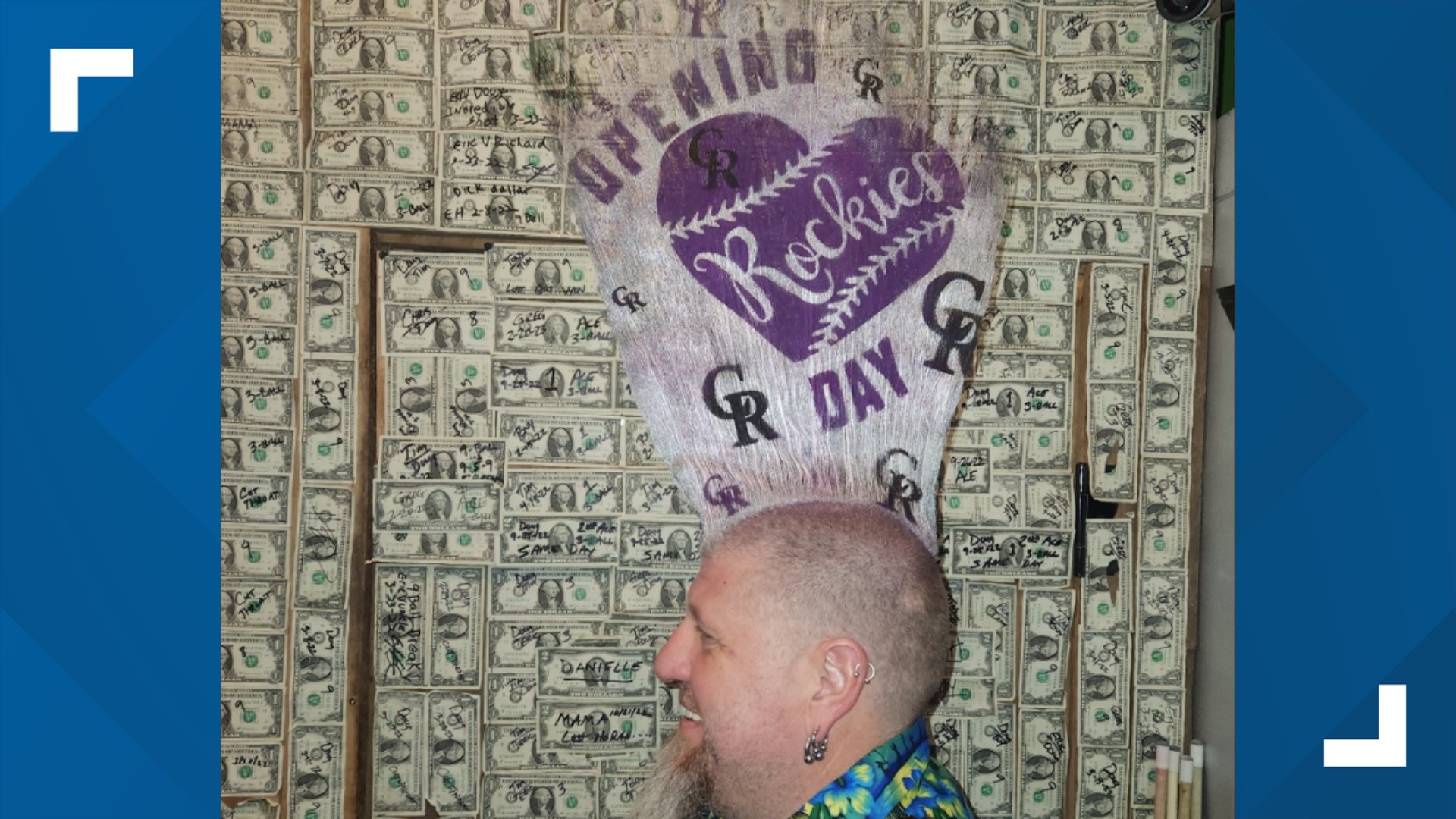 'Mile High Mohawk' helps bar owner cheer on Nuggets in style | 9news.com