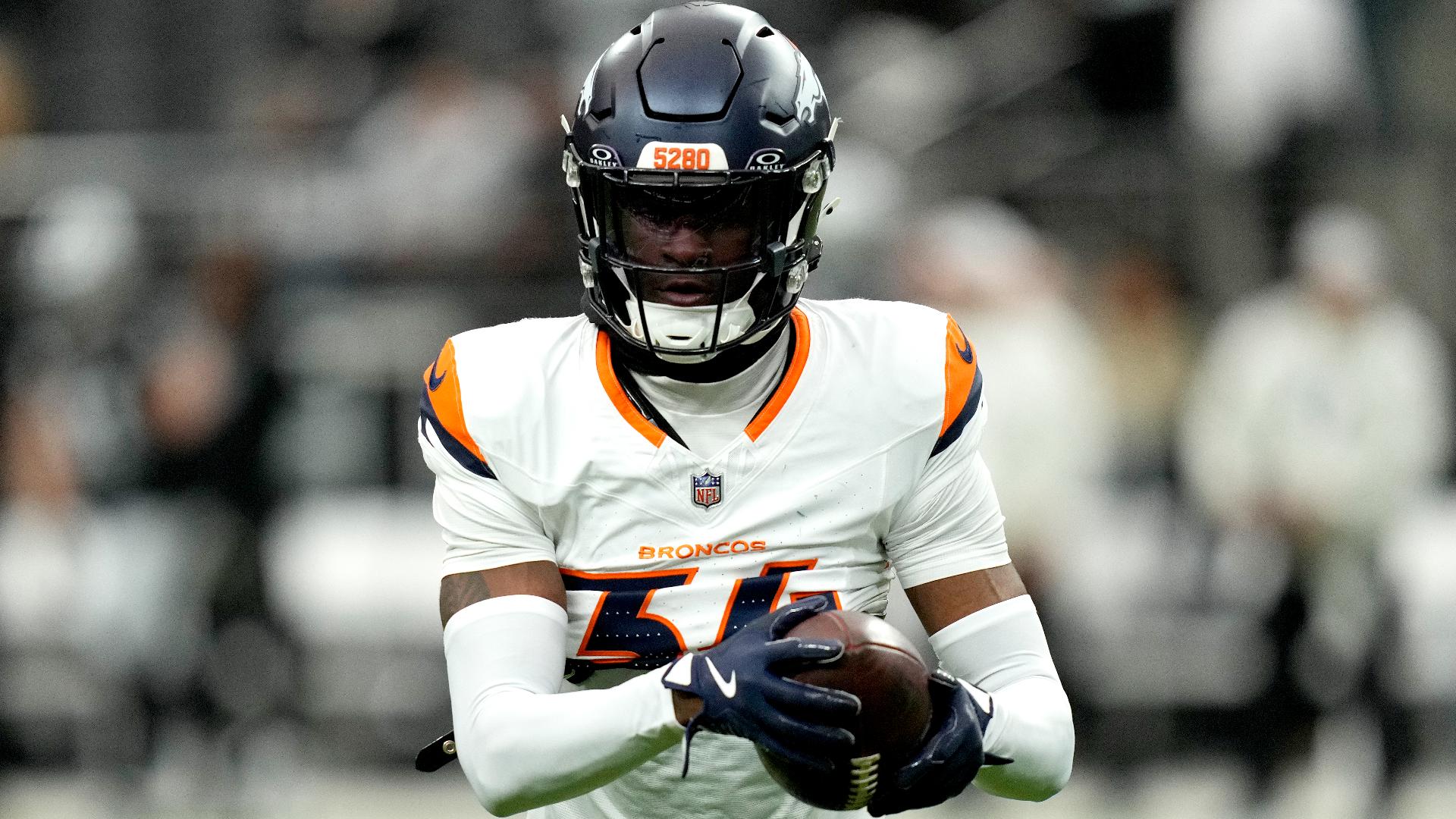 Courtland Sutton shines in Broncos' rivalry win in Las Vegas | 9news.com