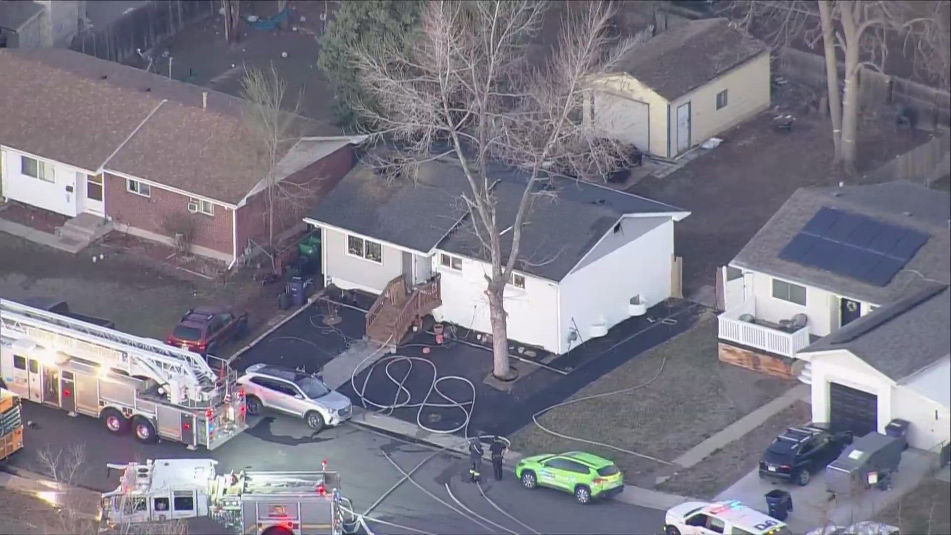 Fire in Denver sends 1 person to the hospital | 9news.com