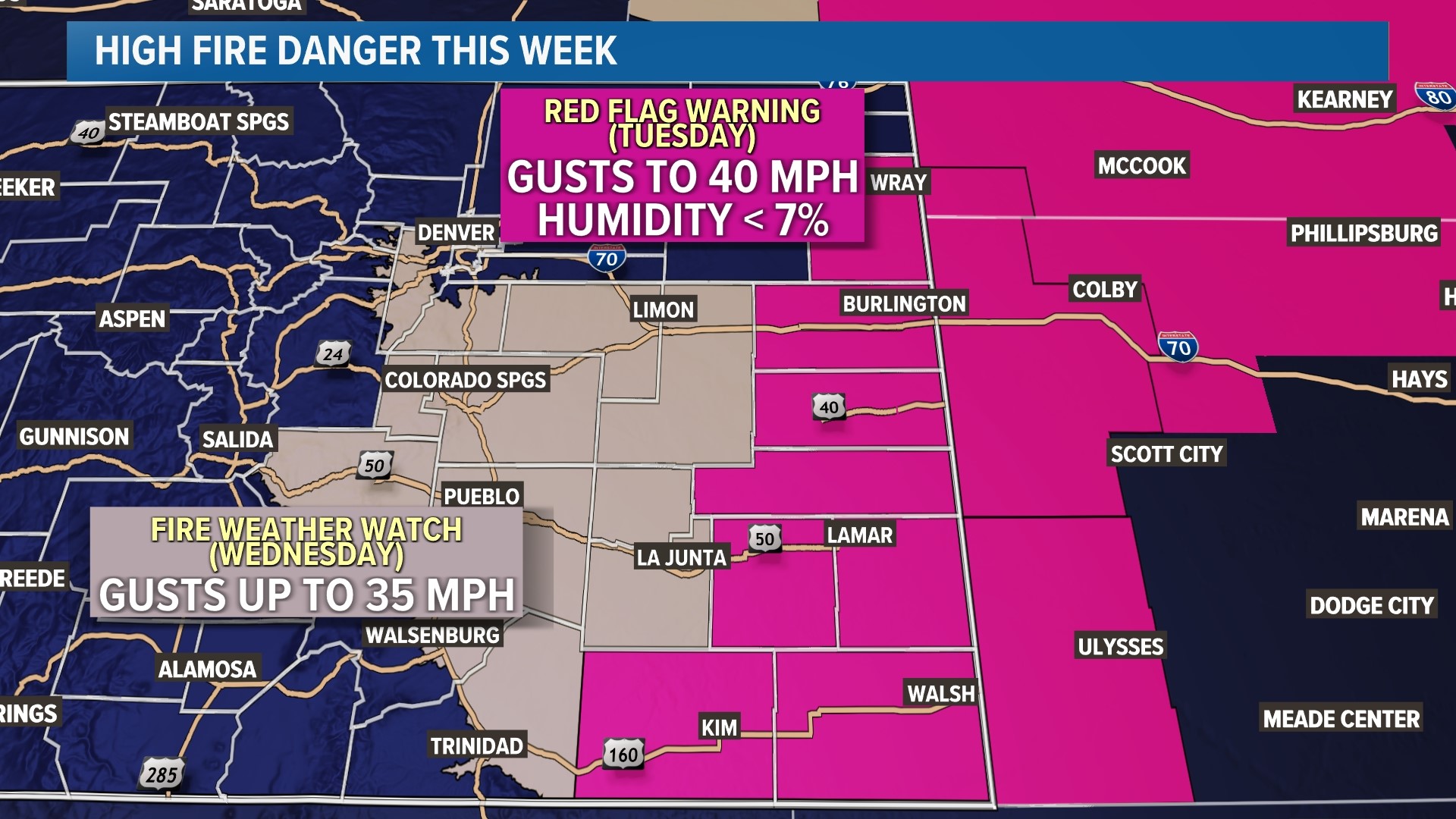 How hot will it get in Colorado this week? Denver warms up big | 9news.com
