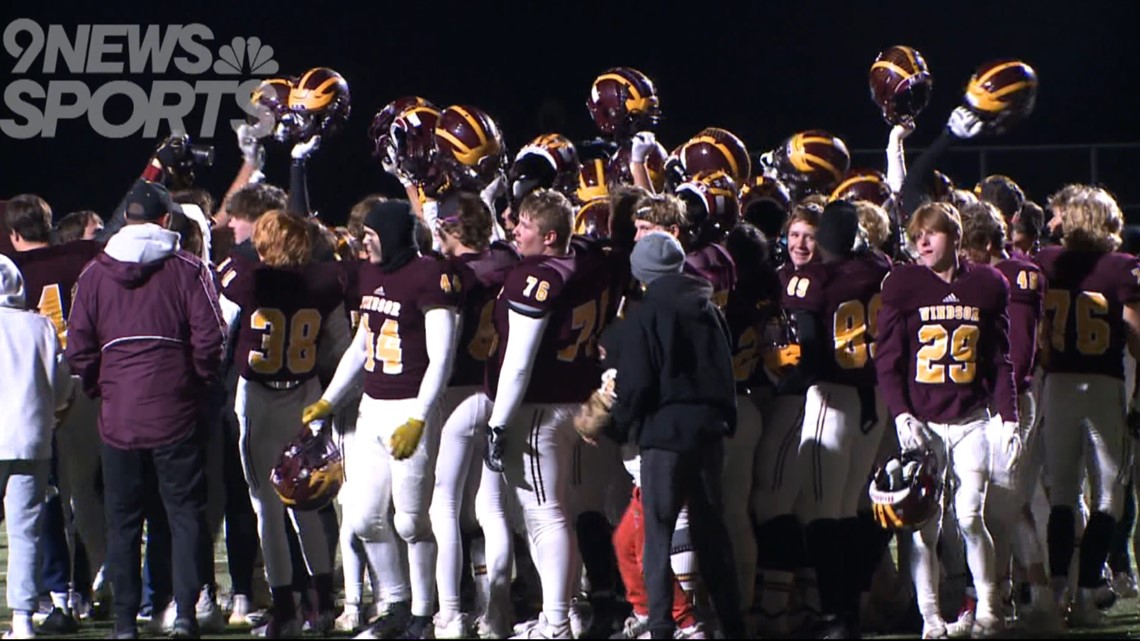Windsor football wins playoff opener over Bear Creek | 9news.com