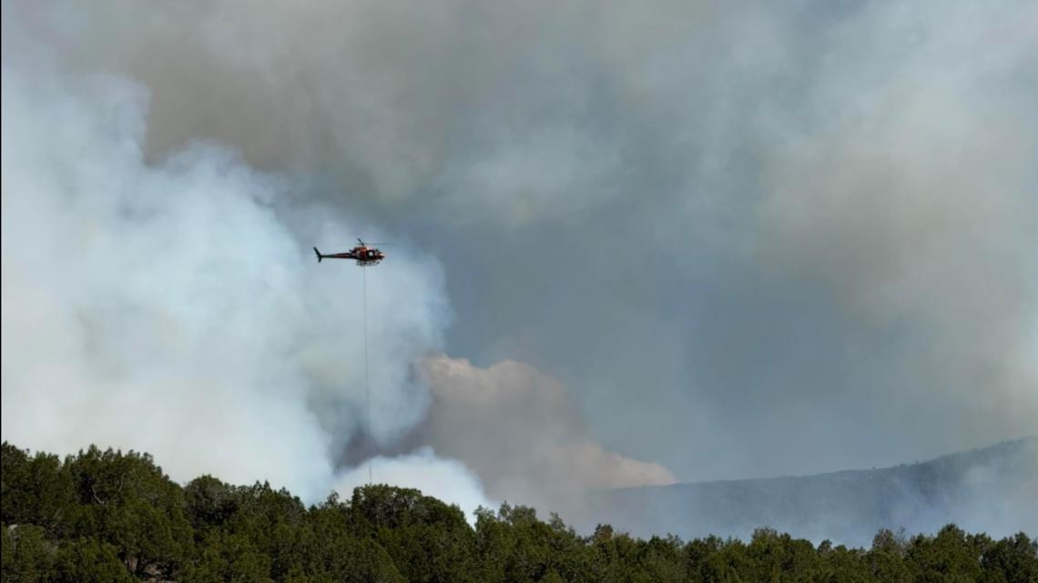 Wildfire forces evacuations near Rulison in Garfield County | 9news.com