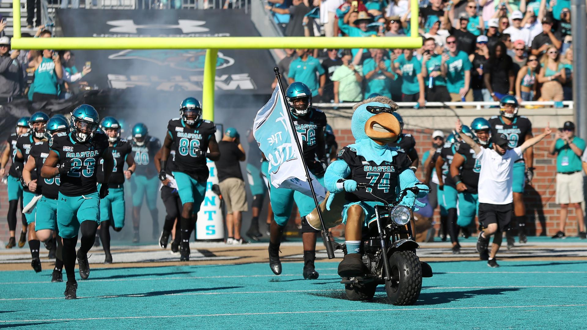 Coastal Carolina offering free concessions at home football games this ...