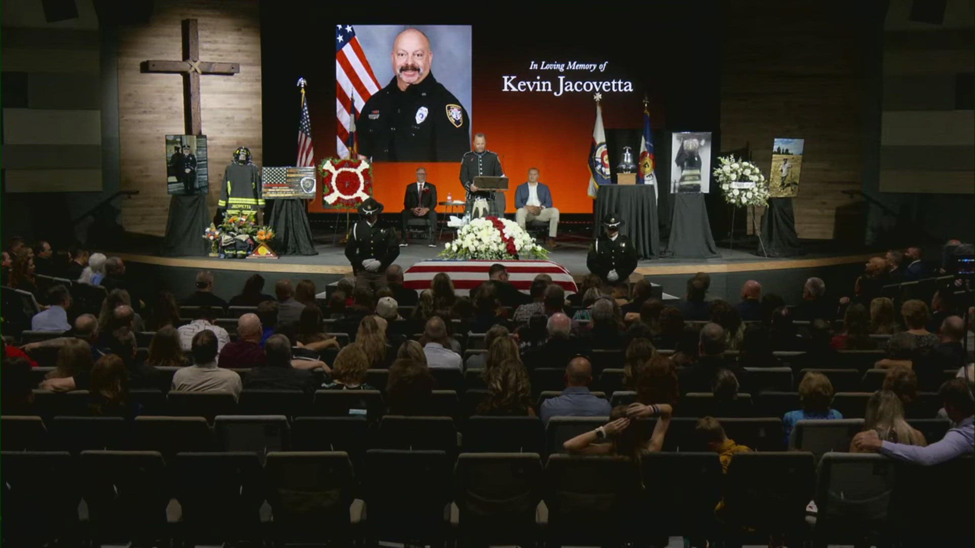 Fallen Arvada firefighter Kevin Jacovetta honored with procession ...
