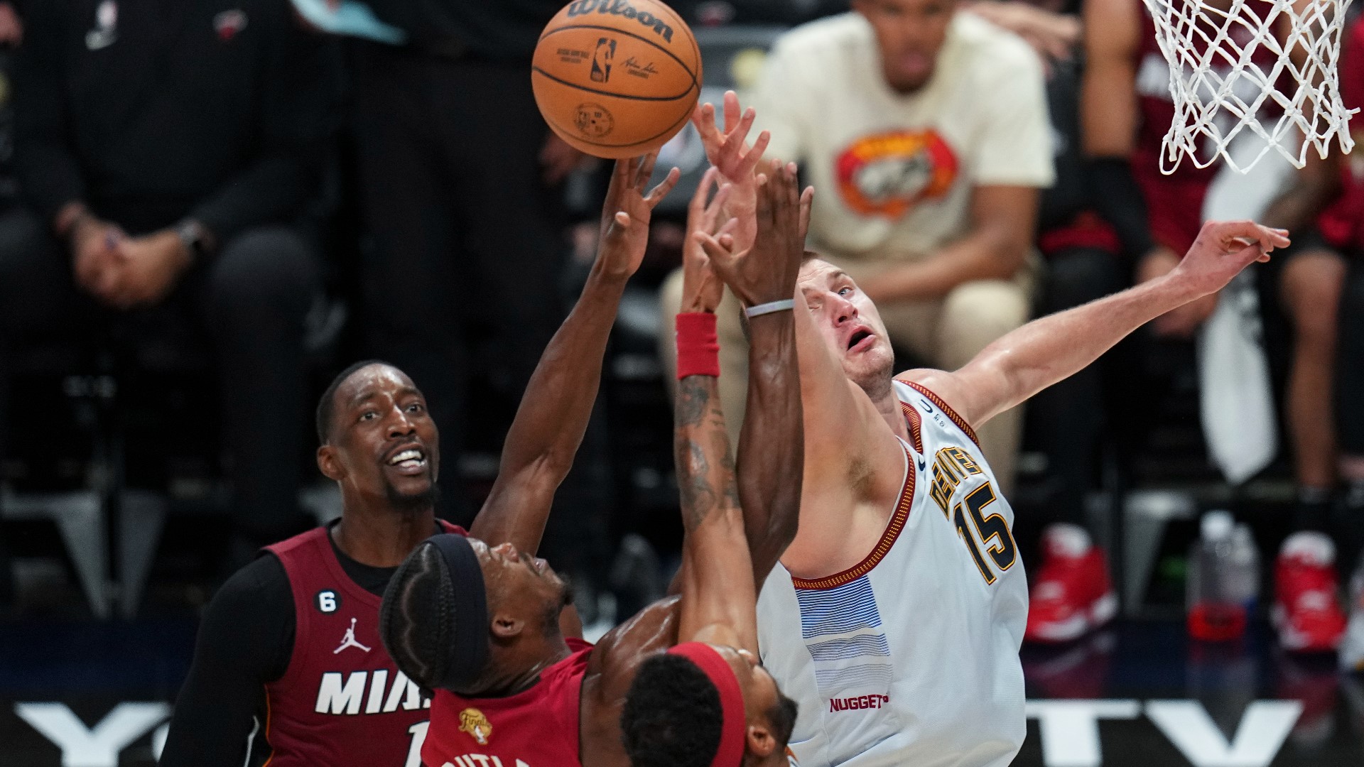 Celebrities at NBA Finals games in Denver | 9news.com