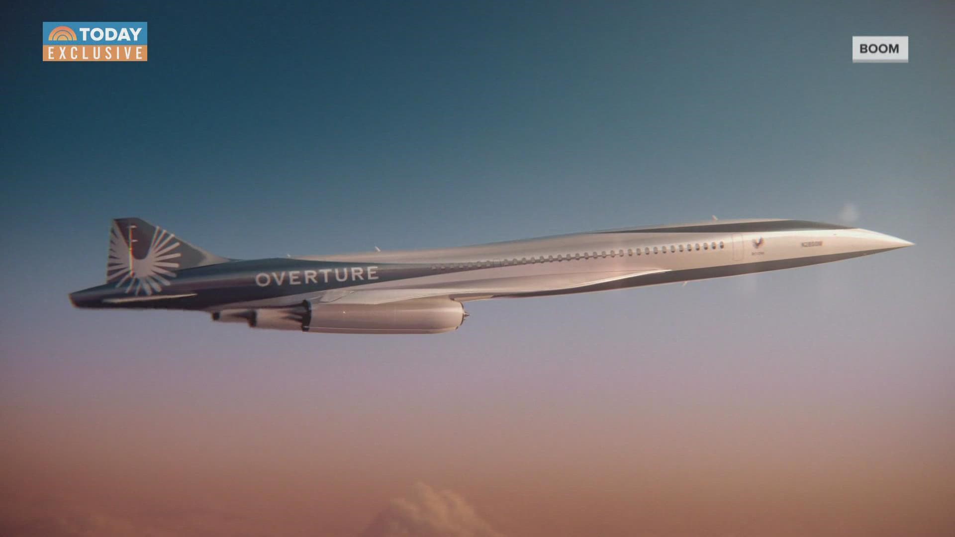 American Airlines agrees to buy Boom Supersonic Overture aircraft ...