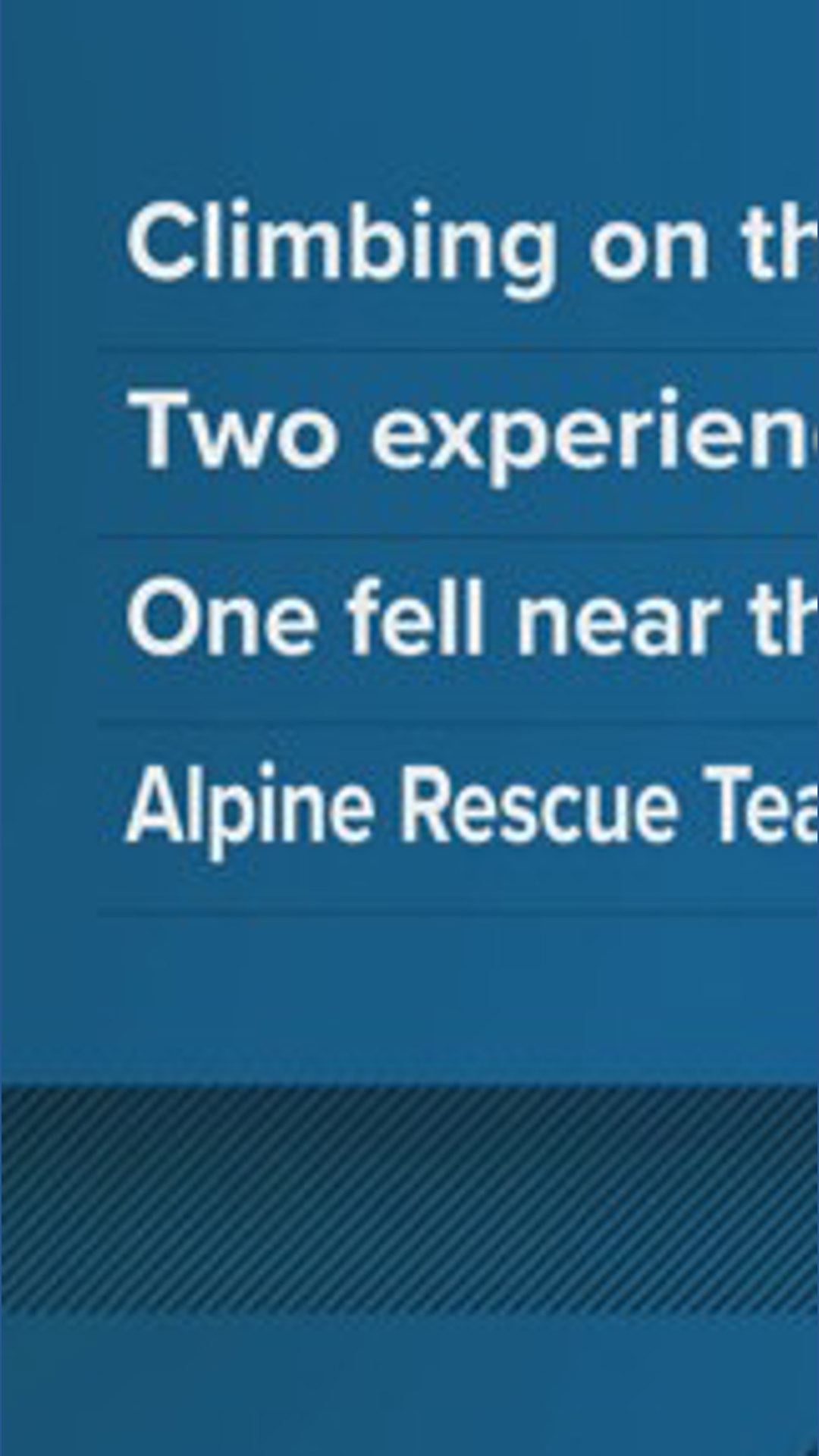 Hiker dies on New Year's Eve after 500-foot fall from Colorado mountain ...