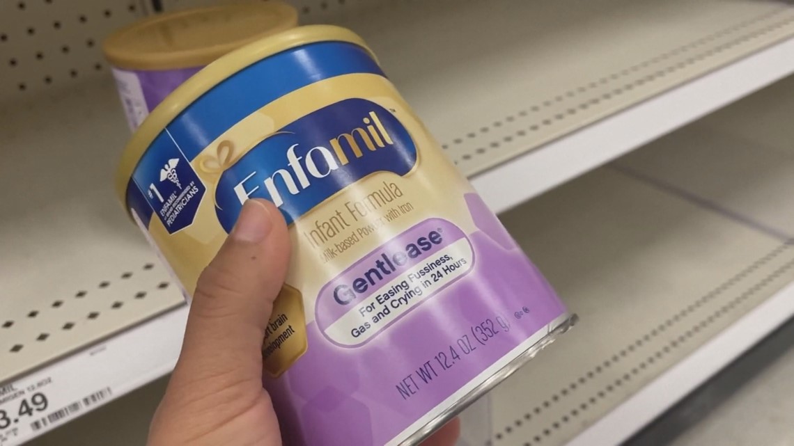 How to choose a new baby formula if you can't find your brand | 9news.com