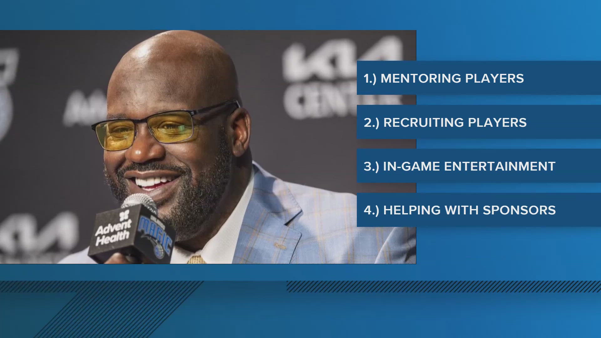 Shaq heads to Sacramento State as basketball GM | 9news.com