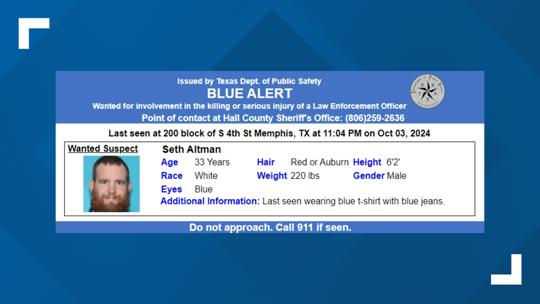 What is a Blue Alert? Texas authorities cellphone alerts, search ...