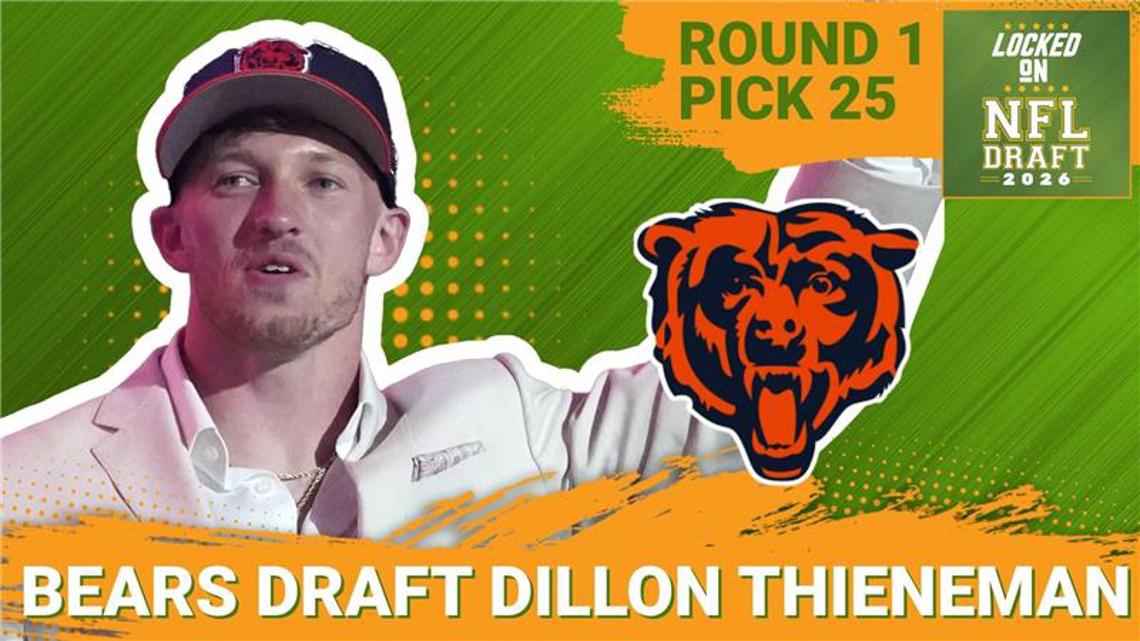 Locked On Draft Night | Chicago Bears | S Dillon Thieneman | 9news.com
