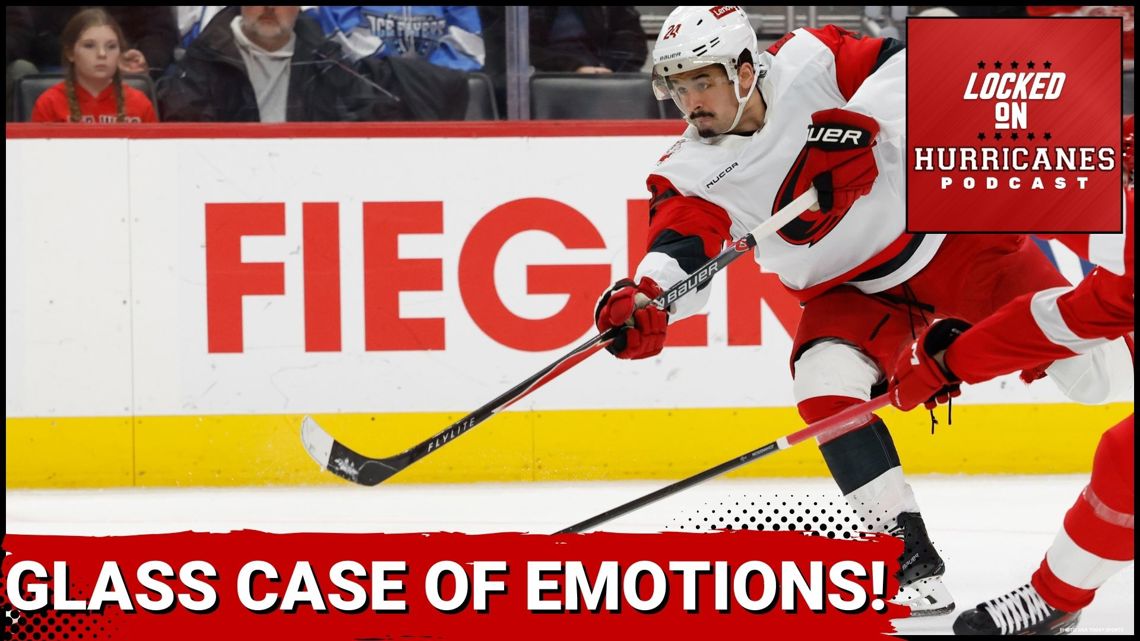 GLASS CASE FULL OF EMOTIONS! Hurricanes Force Overtime but Fall 4-3 ...