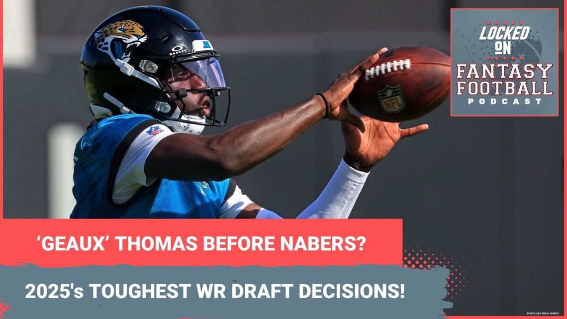 GO Brian Thomas Jr. OVER Malik Nabers? Making the TOUGHEST fantasy ...