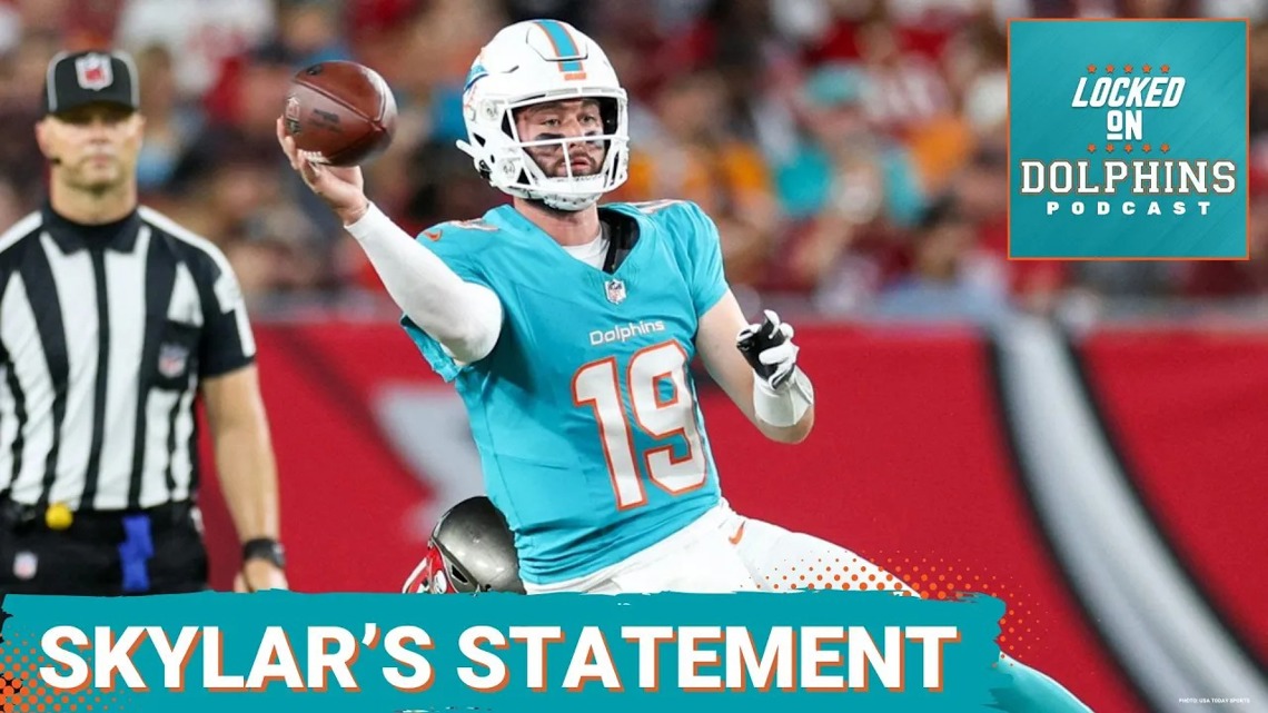 Skylar Thompson Makes A Final Statement For Backup QB Gig As Miami ...