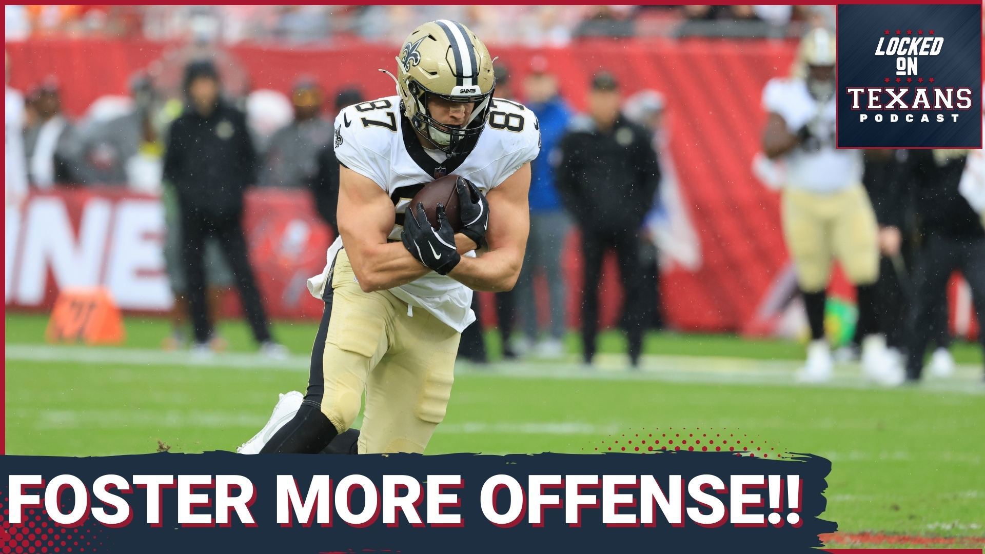 Texans Shake Up TE Room! Foster Moreau Signing = Trouble for Cade ...