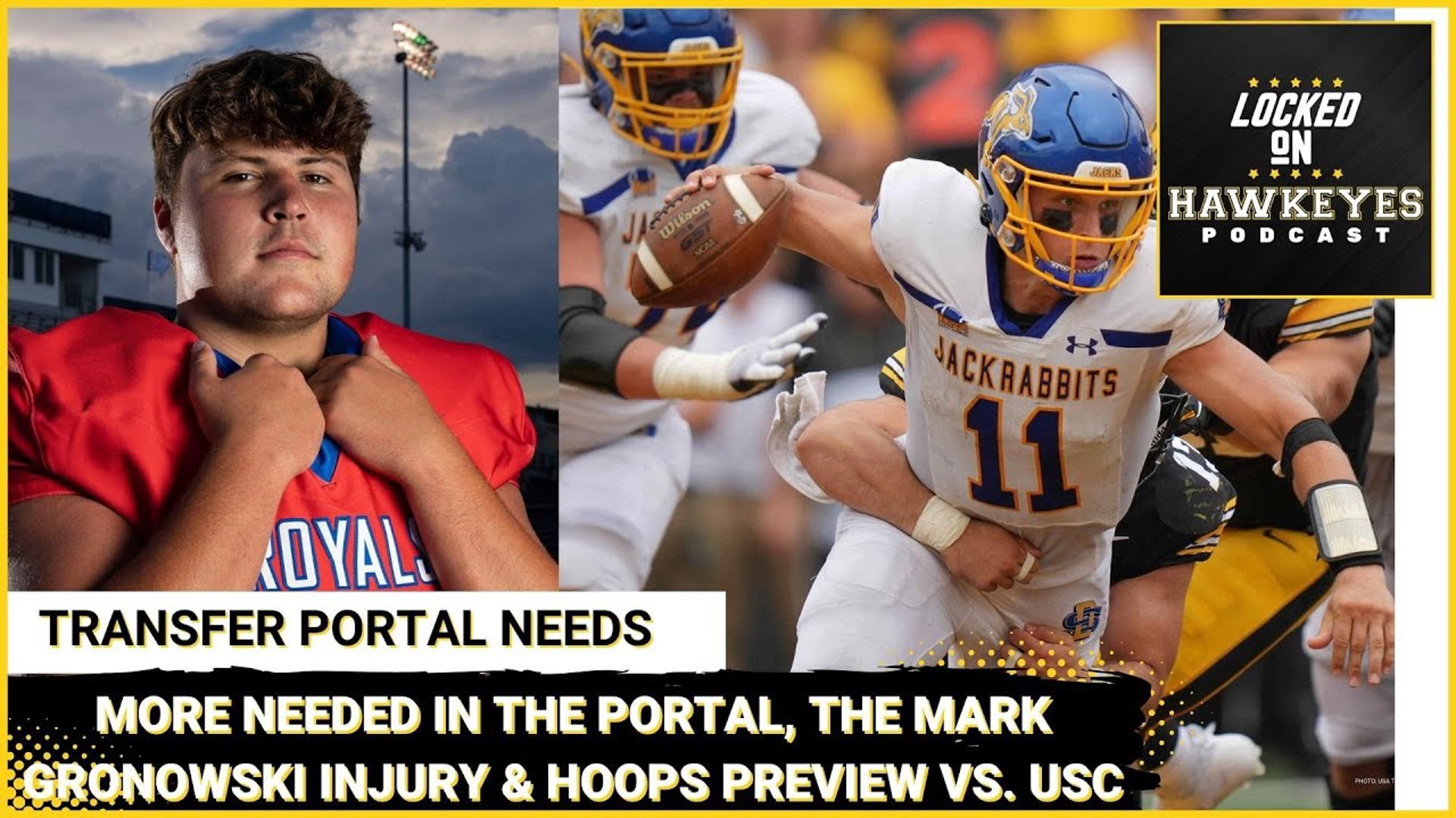 Iowa Football Portal Needs remain, Scott Dochterman on Mark Gronowski ...