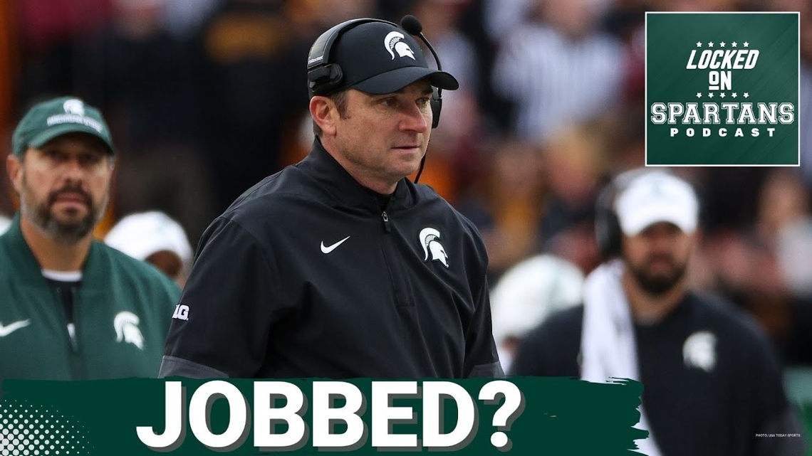 REACTION: MSU football SCREWED by Big Ten refs (and itself) in overtime ...