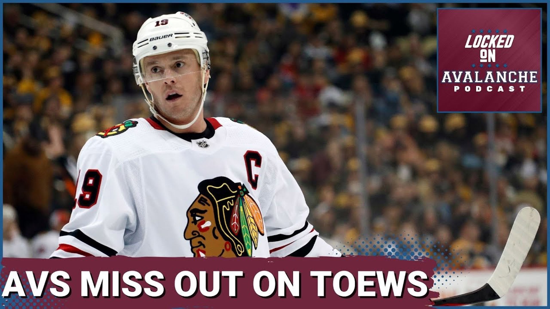 Jonathan Toews Picks the Winnipeg Jets over the Colorado Avalanche ...