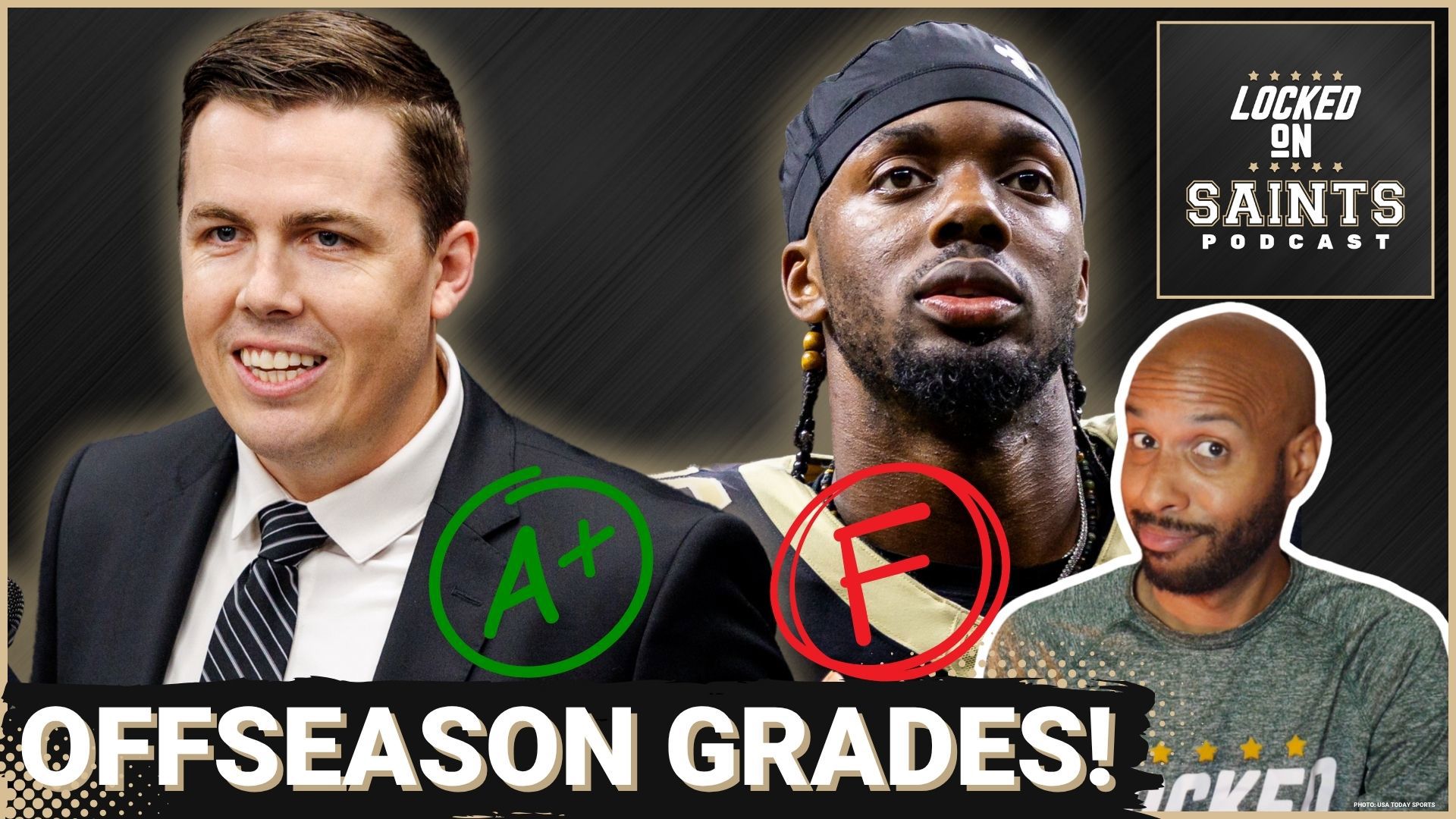 New Orleans Saints Offseason Move Grades | Kellen Moore, Coaching Staff Deserve A-Grade | 9news.com