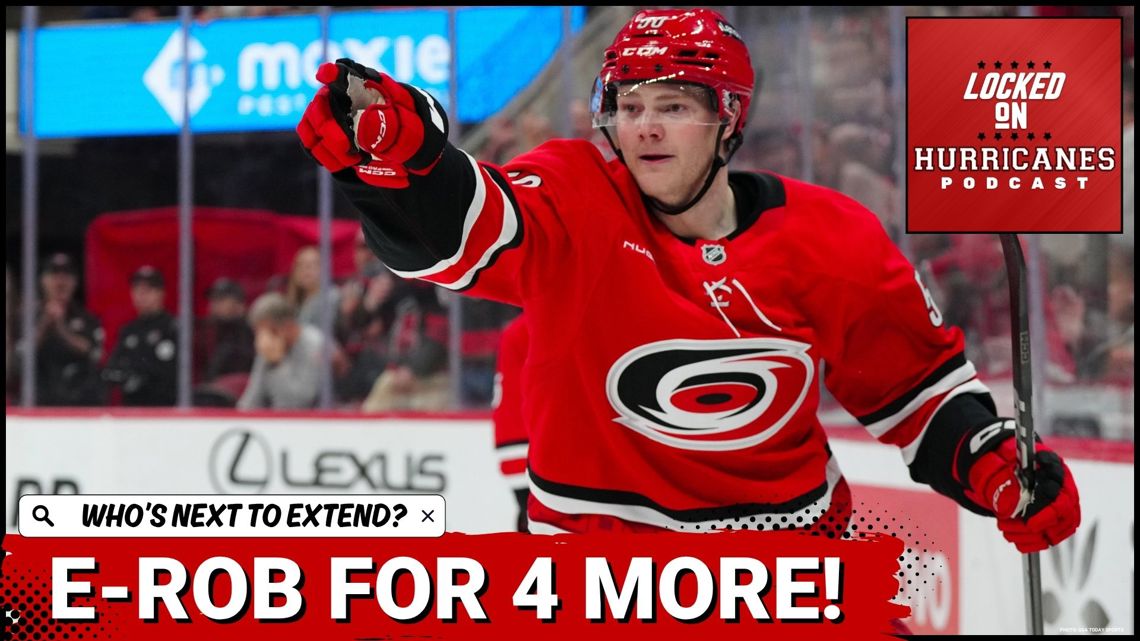 The Carolina Hurricanes Extended Eric Robinson for 4 More Seasons ...