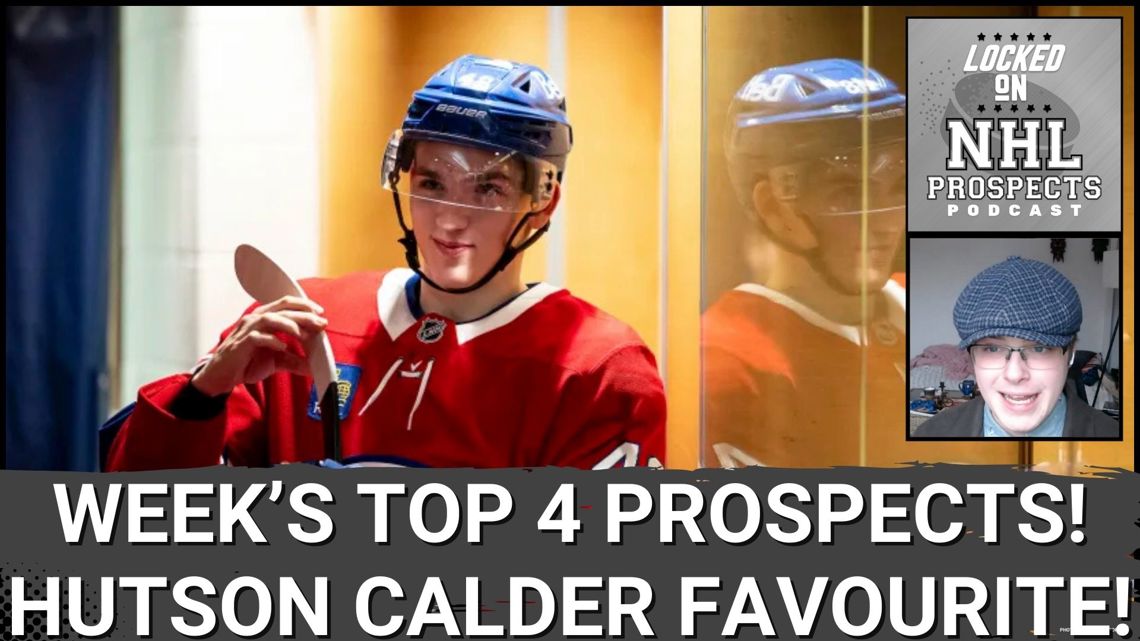 WHY LANE HUTSON DESERVES THE CALDER TROPHY | Top 4 Prospects of the ...