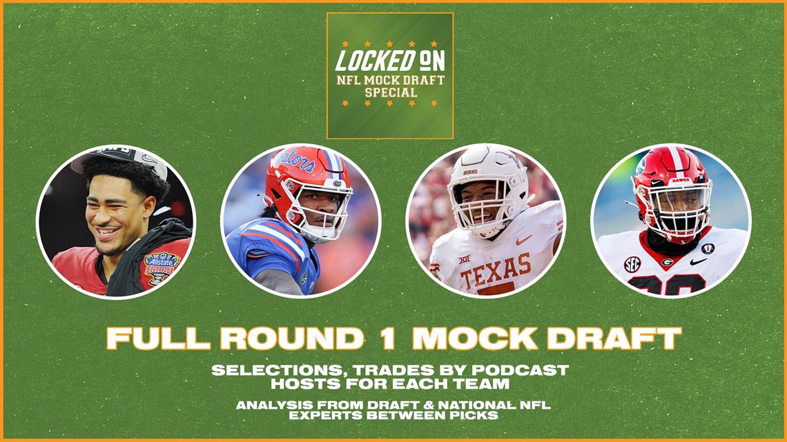 Locked On NFL Mock Draft Special 2023: Predicting NFL Draft moves ...