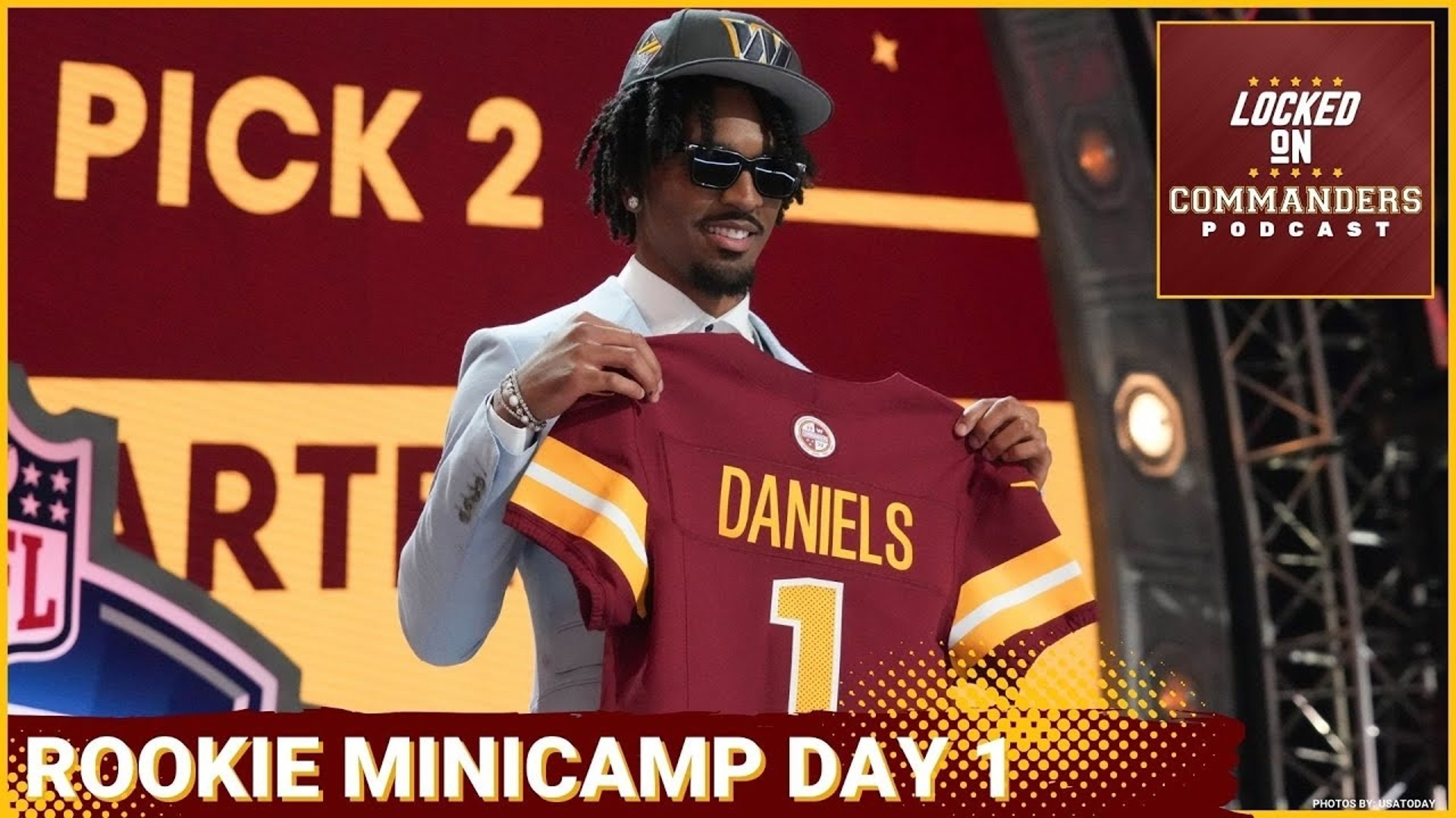 Washington Commanders Rookie Minicamp: Jayden Daniels Debut | Ben ...