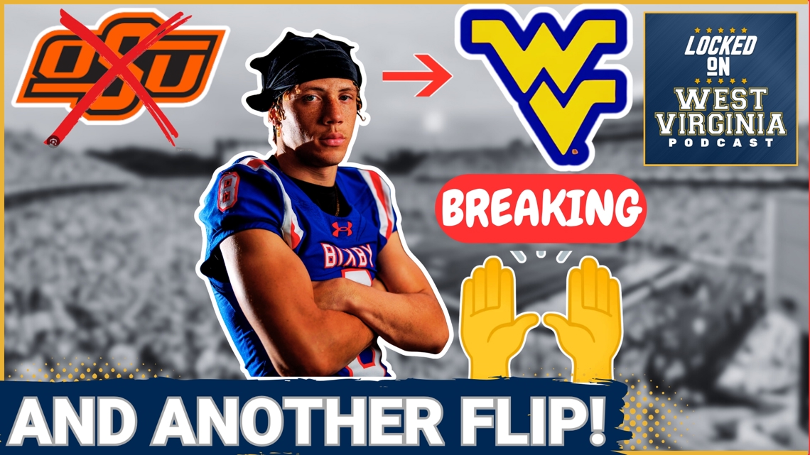 FLIPTASTIC! West Virginia FLIPS ANOTHER PLAYER! Thanks Oklahoma State! | 9news.com