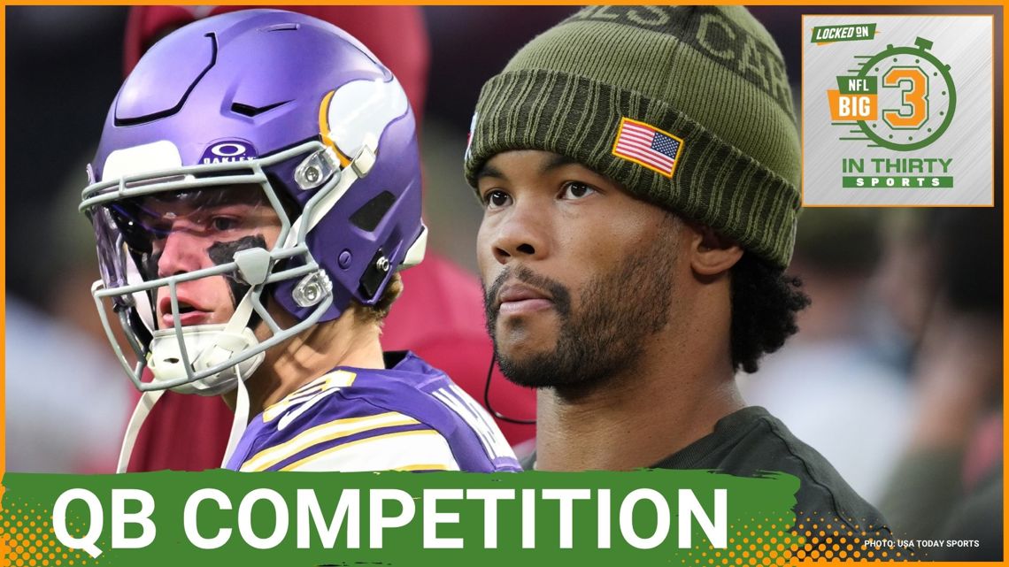 QUARTERBACK COMPETITION Brewing Between Kyler Murray And J.J. McCarthy ...