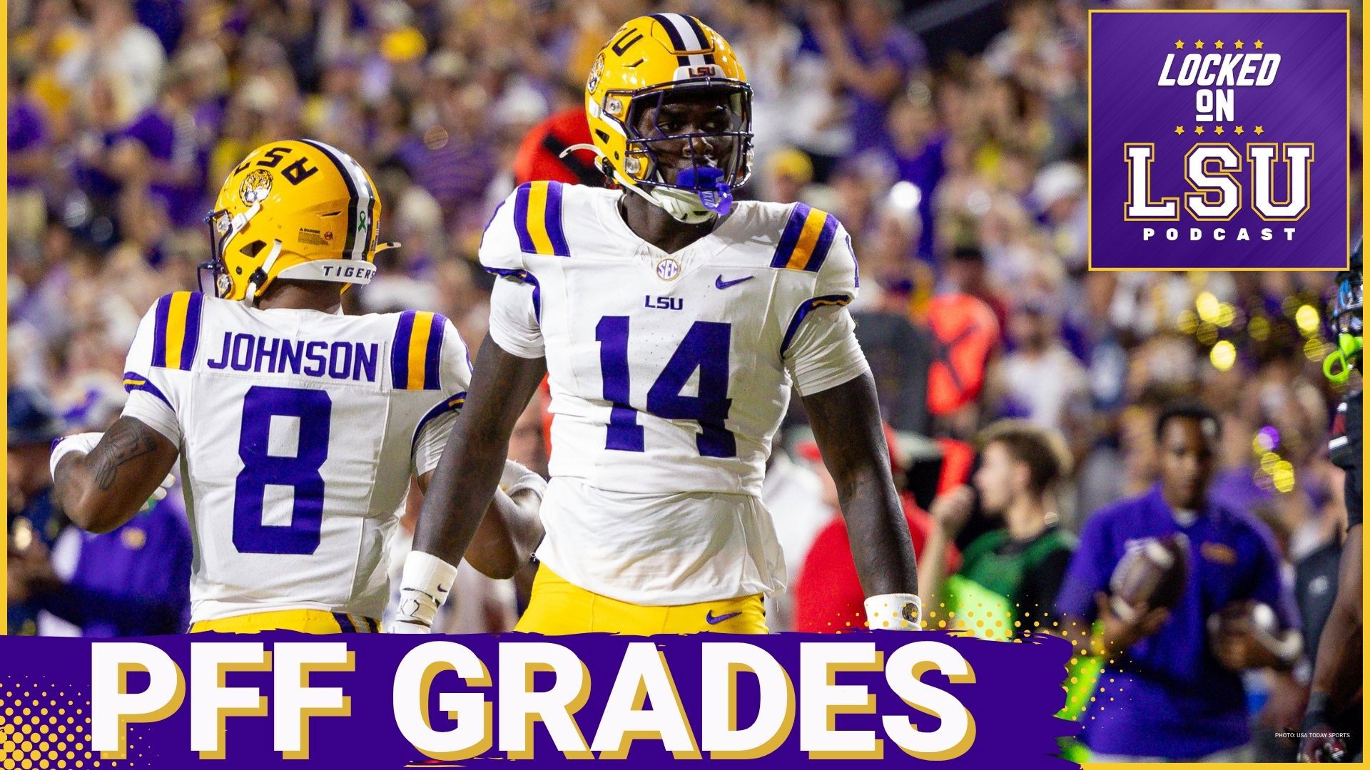 PFF GRADES ARE OUT: Trey’Dez Green SHINES as LSU’s O-Line Struggles ...