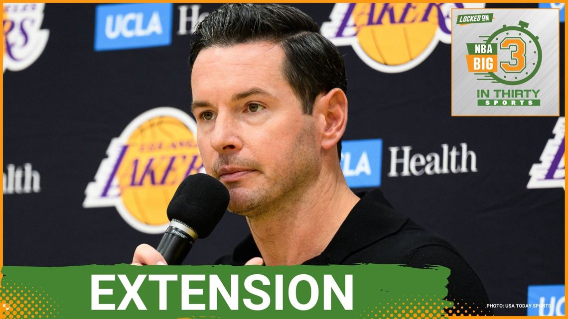 Lakers EXTEND J.J. Redick, Want LeBron To Retire In L.A. | The Big 3 in ...