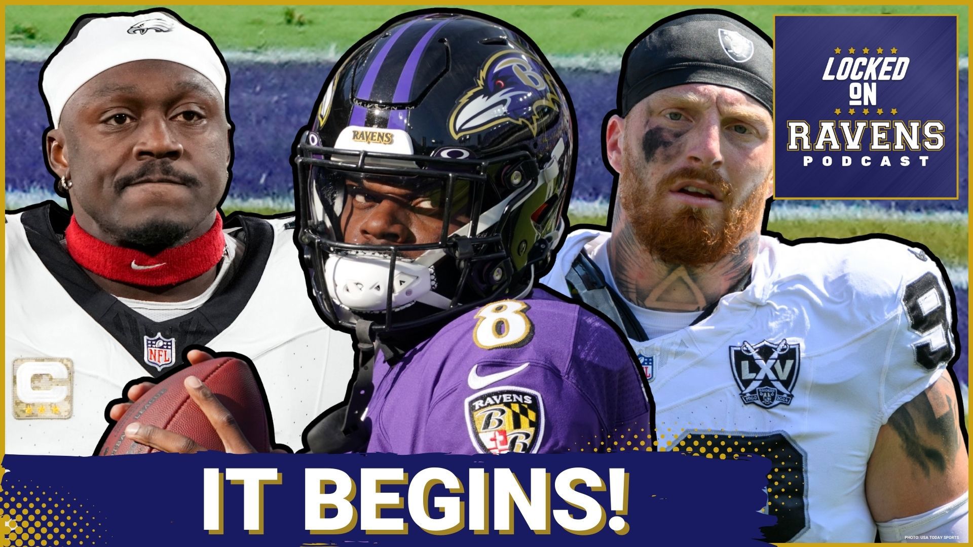 Early Baltimore Ravens trade talk SWIRLS, Lamar Jackson contract saga ...